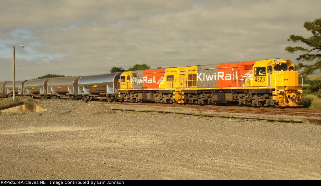 Milk train through Oringi.